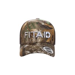 FITAID Mesh Back Hat - Real Tree/White
