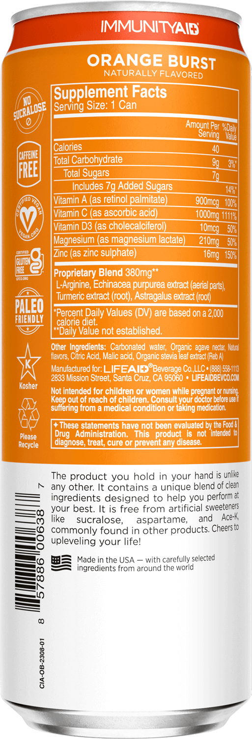 ImmunityAid™ by LIFEAID | Fortify your immune system