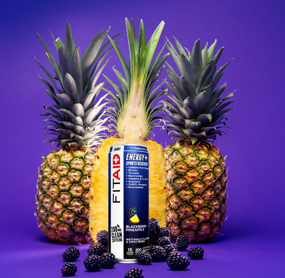 FITAID Energy Blackberry Pineapple | Naturally Sweetened
