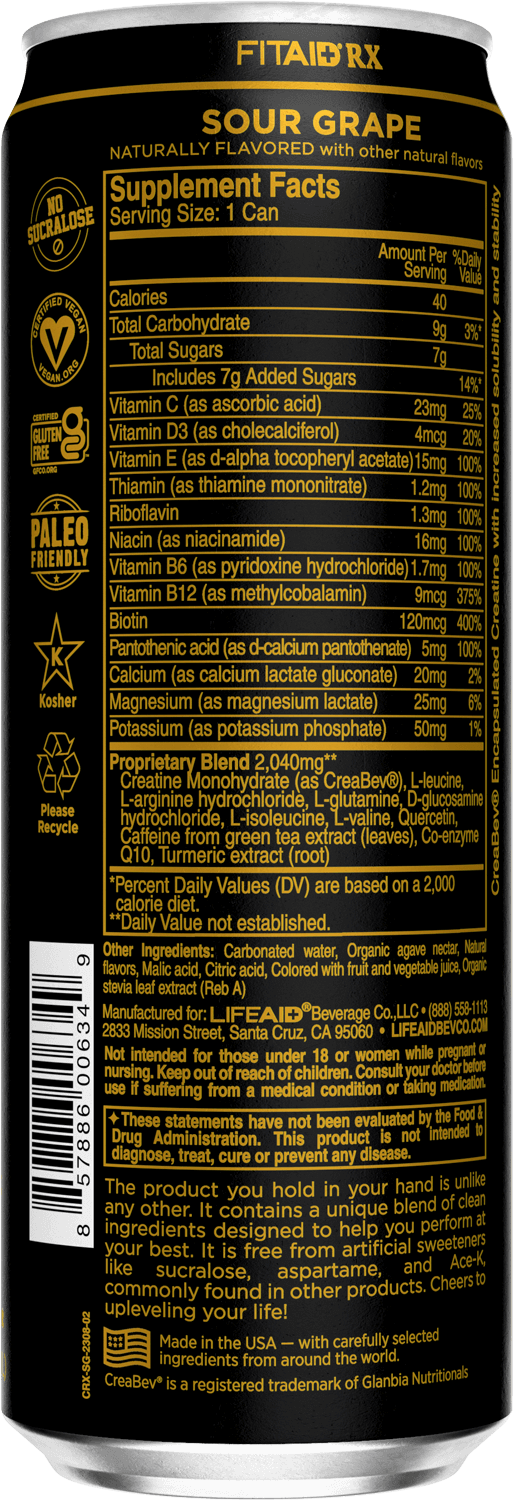 Creatine Recovery Drink | Creatine for Recovery | LIFEAID