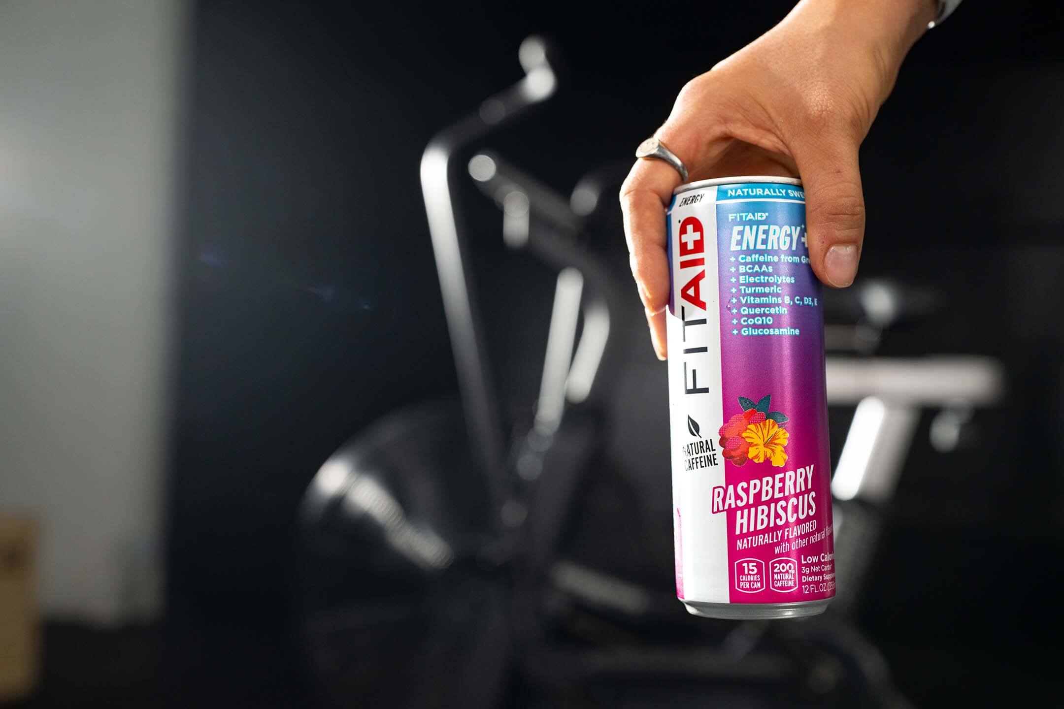 FITAID Energy Raspberry Hibiscus | Naturally Sweetened