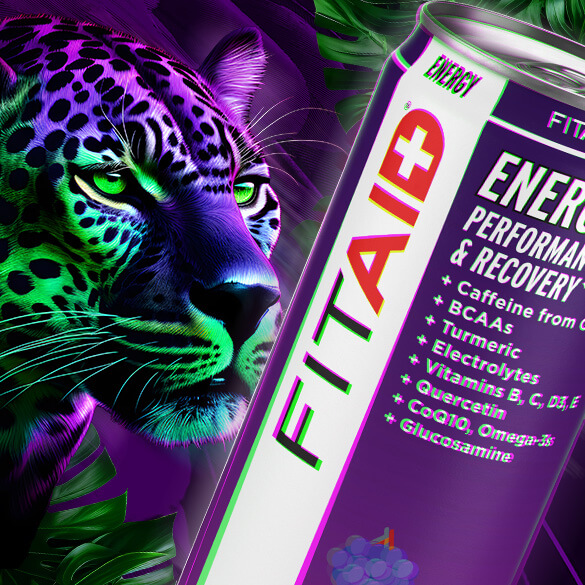 FITAID Energy Grape Acai | Naturally Sweetened